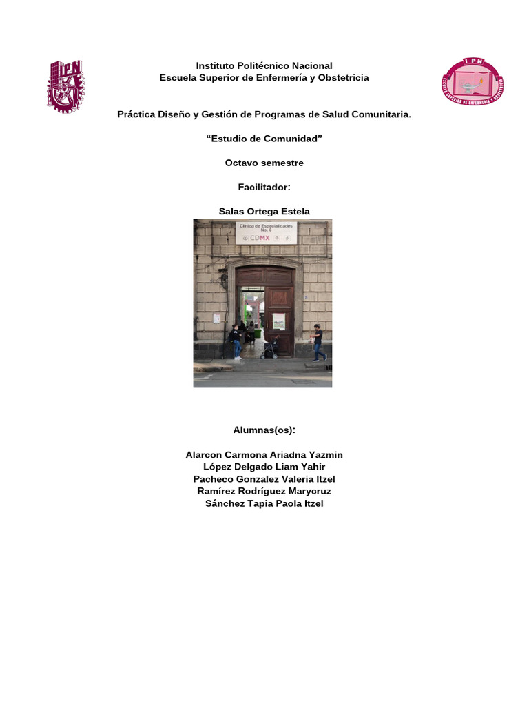 Estudio de La Comunidad 2 | PDF | México