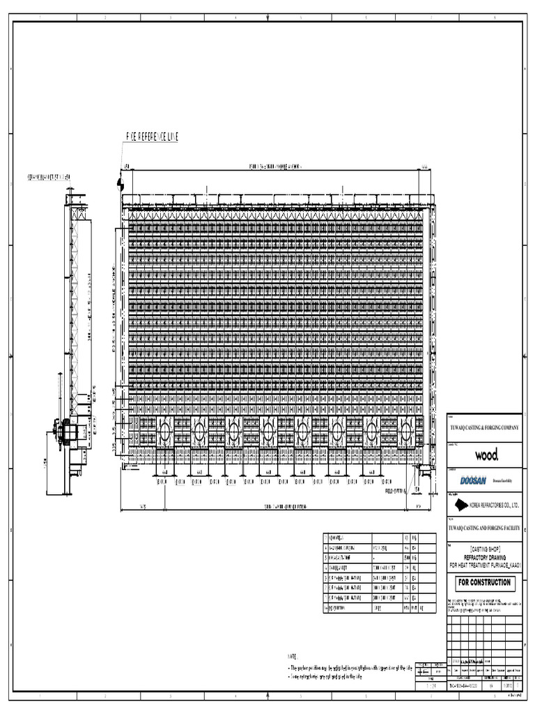 Twq-yk08-Kaa-487230 (Casting Shop) Refractory Drawing For Heat ...
