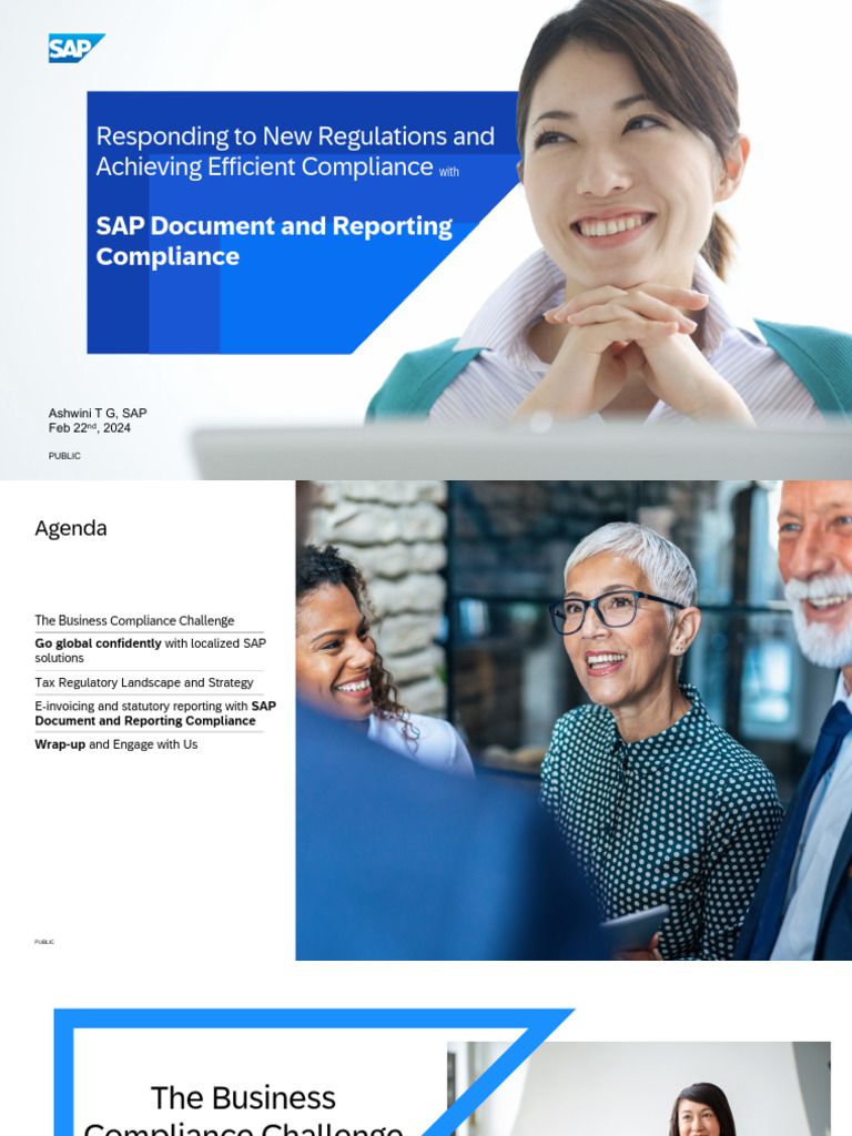 SAP_Document_and_Reporting_Compliance | PDF | Regulatory Compliance | Taxes