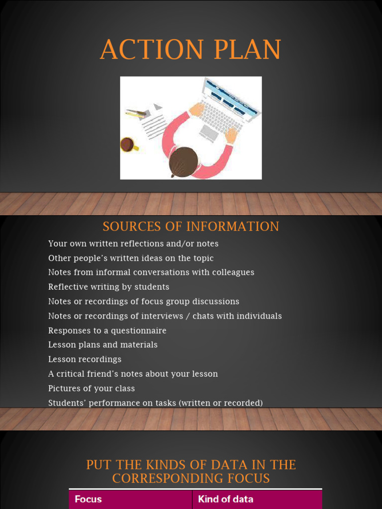 06 Action plan | PDF | Focus Group | Procedural Knowledge