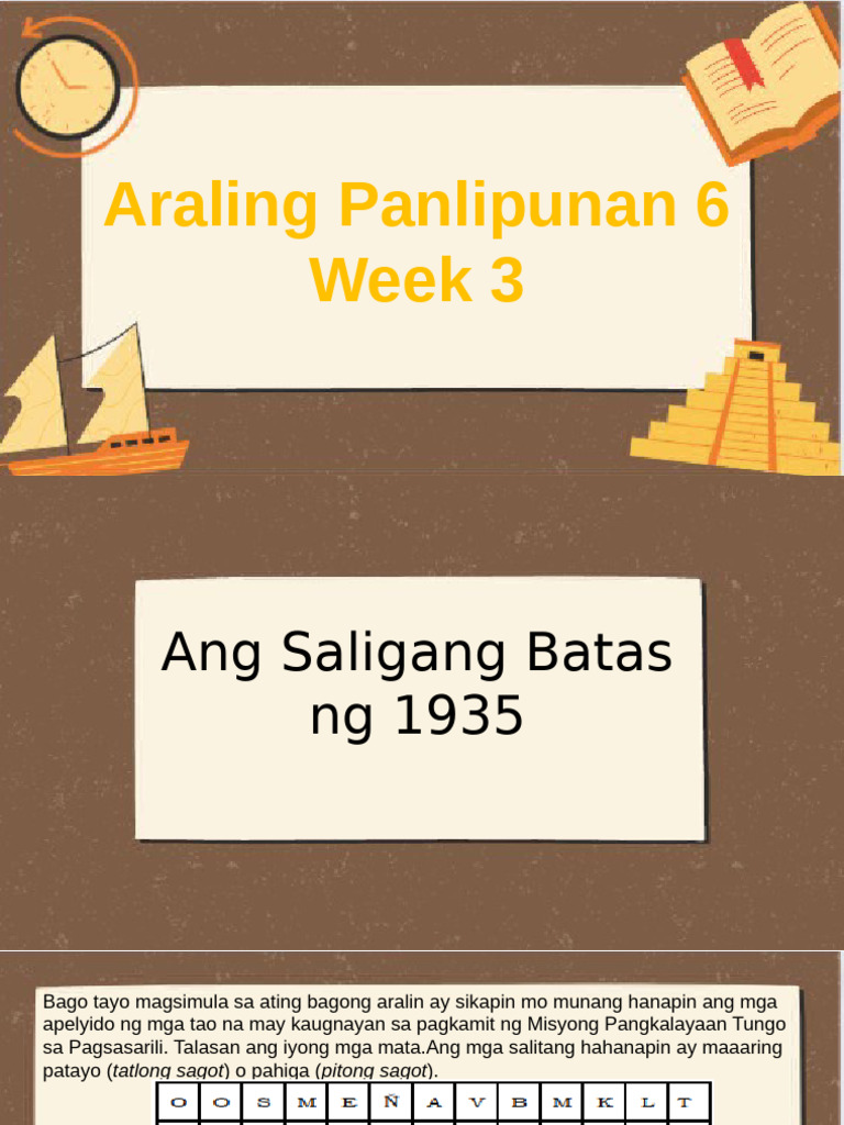 Ap 6 Q2 Week 3 | PDF