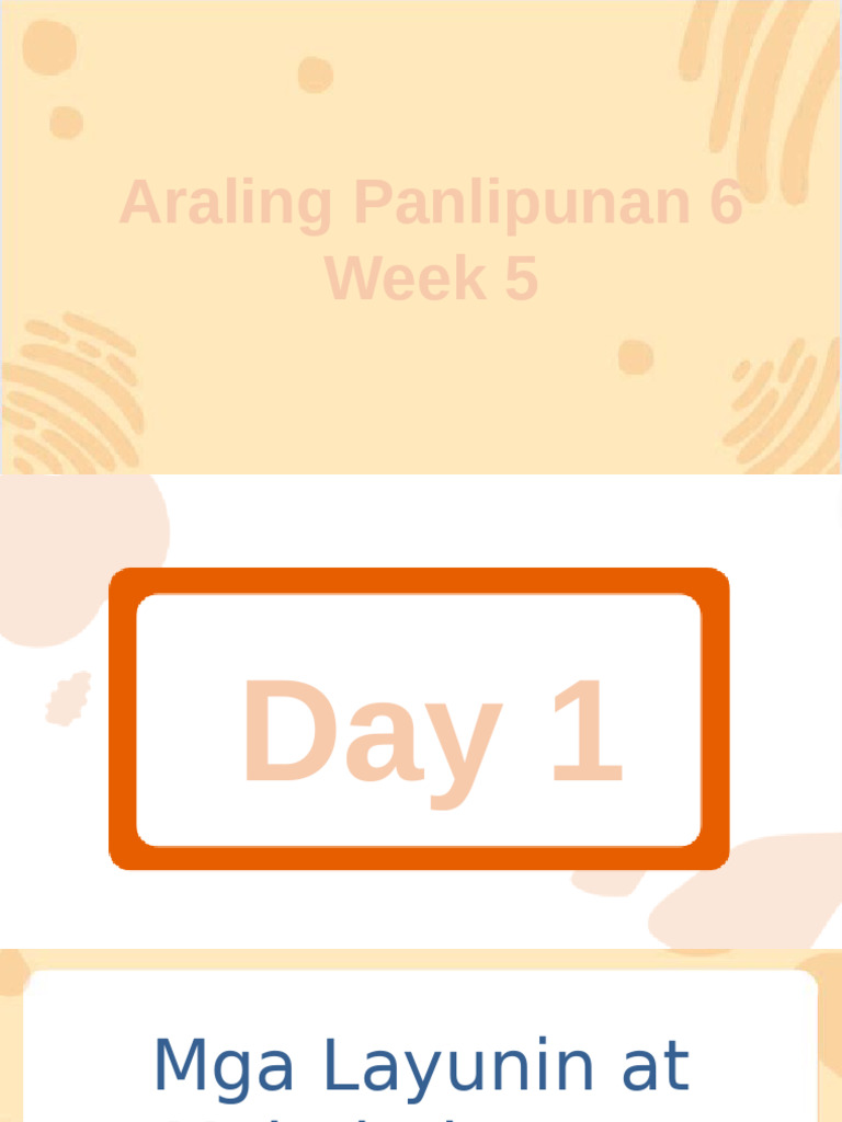 Ap 6 Q2 Week 5 | PDF