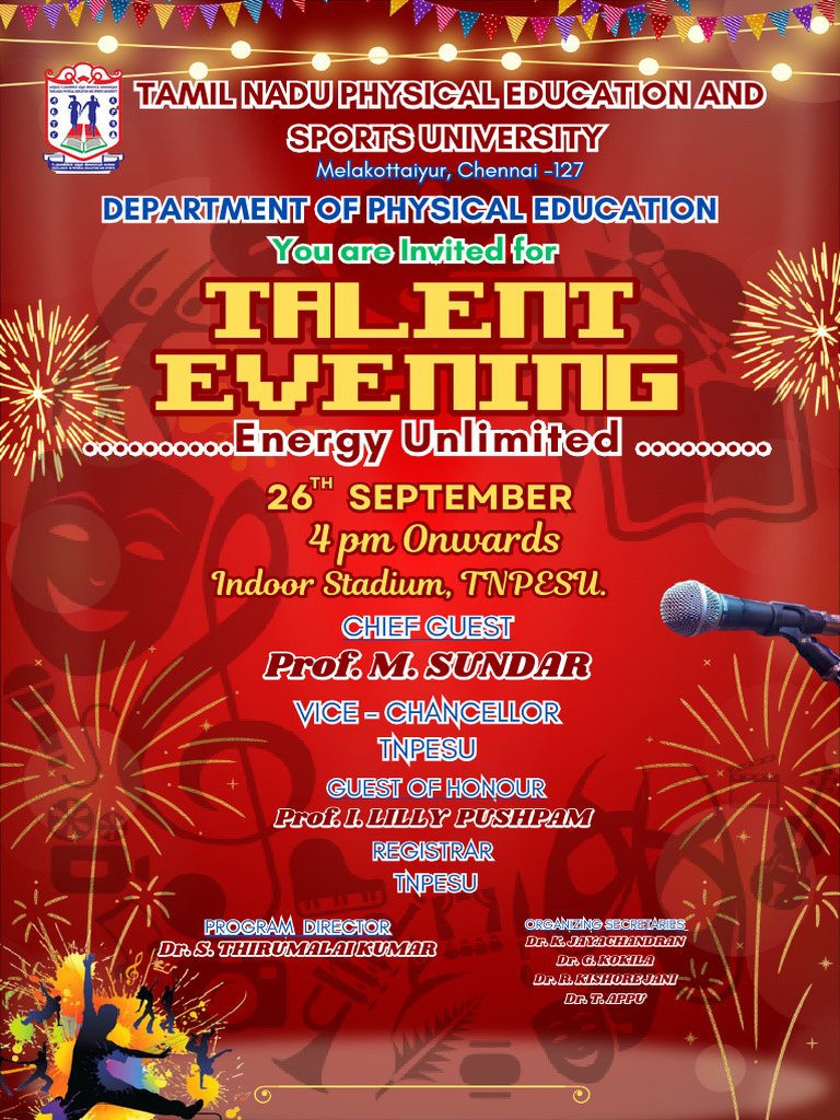 Talent Evening Invitation | PDF