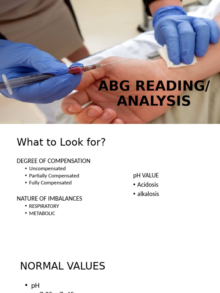 Abg Presentation | PDF | Respiration | Medical Emergencies