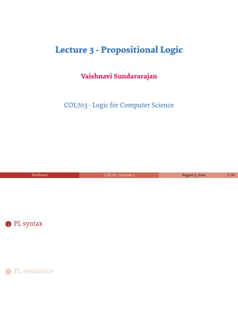lec3 | PDF | Metalogic | Syntax (Logic)