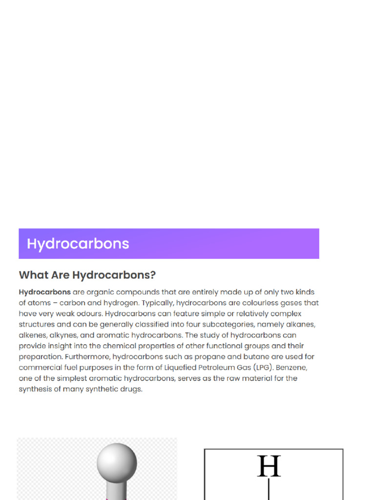 Hydrocarbon | PDF