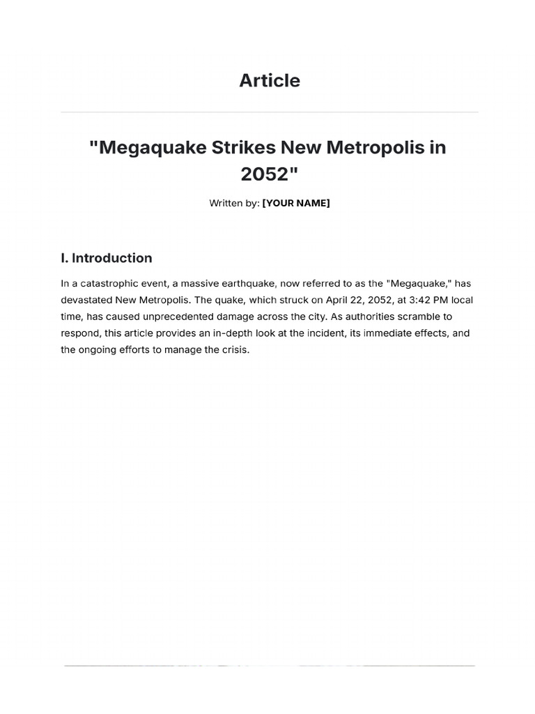 Article Template | PDF