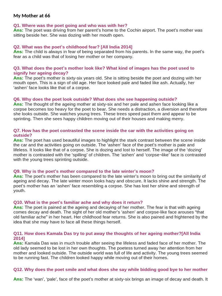 Short Que- Poems | PDF