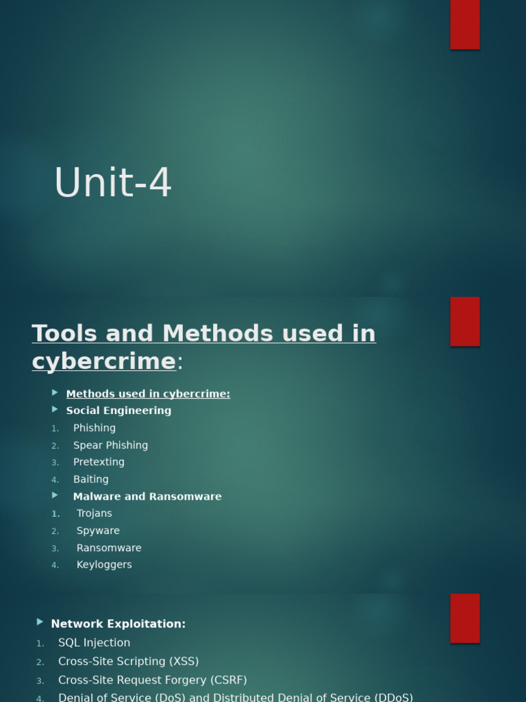 Unit-4 | PDF | Spyware | Password