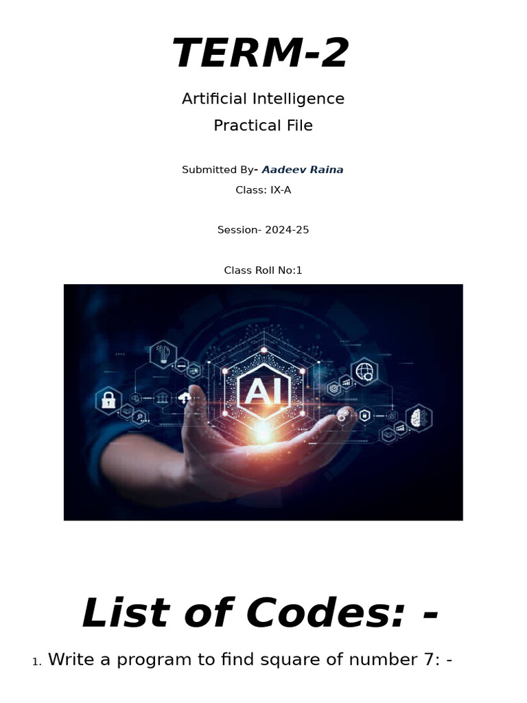 Term | PDF | Area | Computer Programming