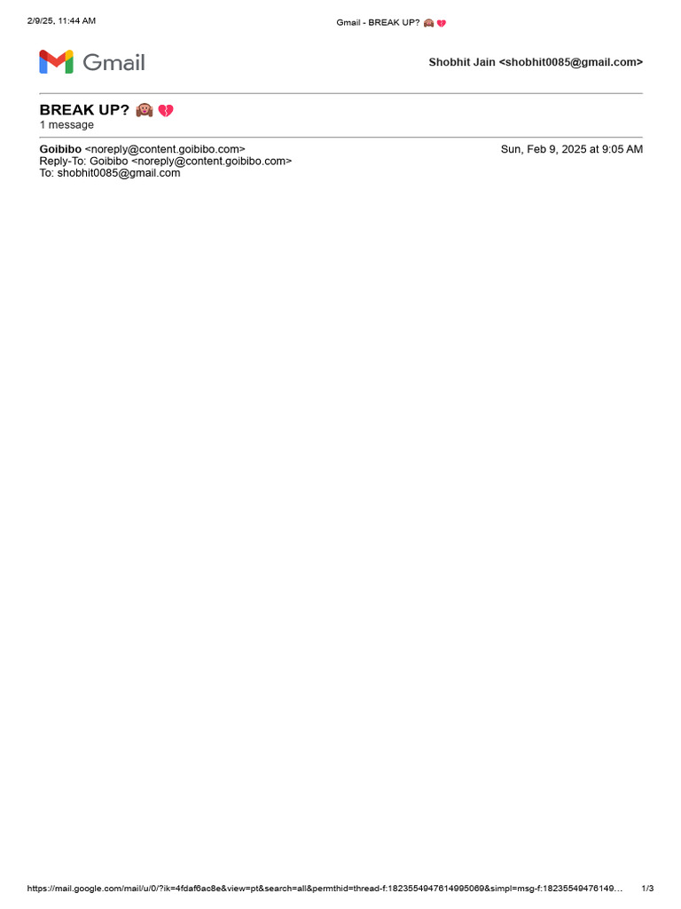 3 Break Up - ?? | PDF