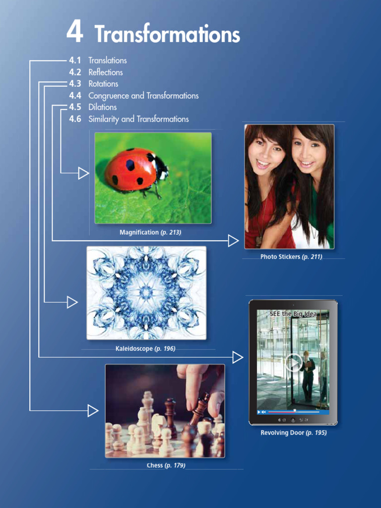 Chap 04 Transformations | PDF | Triangle | Vertex (Graph Theory)