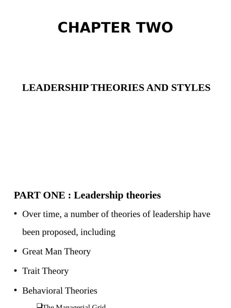 LCM Chapter Two Change | PDF | Leadership | Behavioural Sciences