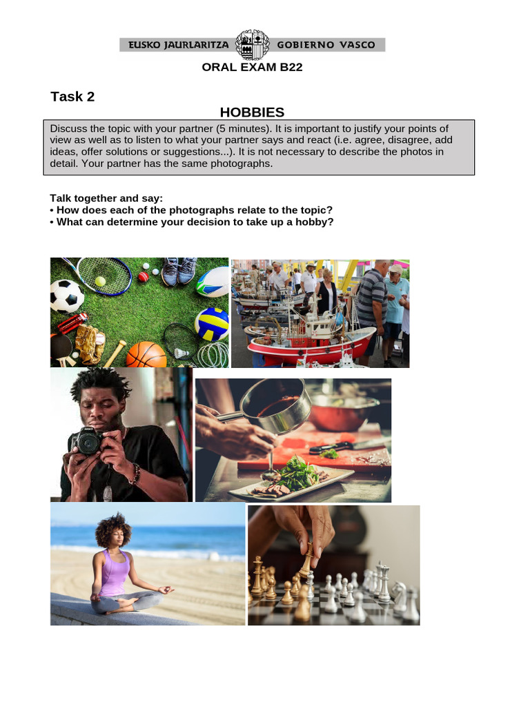 B22 TASK 2 HOBBIES | PDF