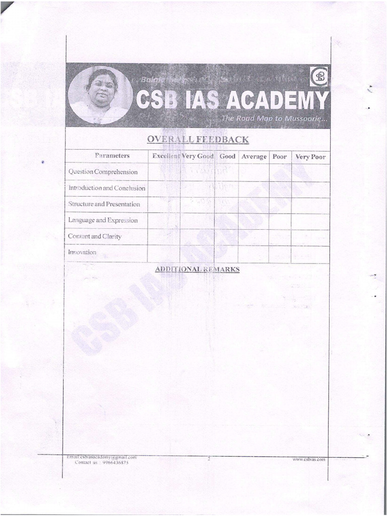 GROUP1 2023 TOPPER BHANUSRI ESSAY CSB IAS | PDF