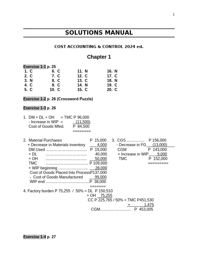 Chapter1_AK_2024-ed | PDF | Cost Of Goods Sold | Inventory