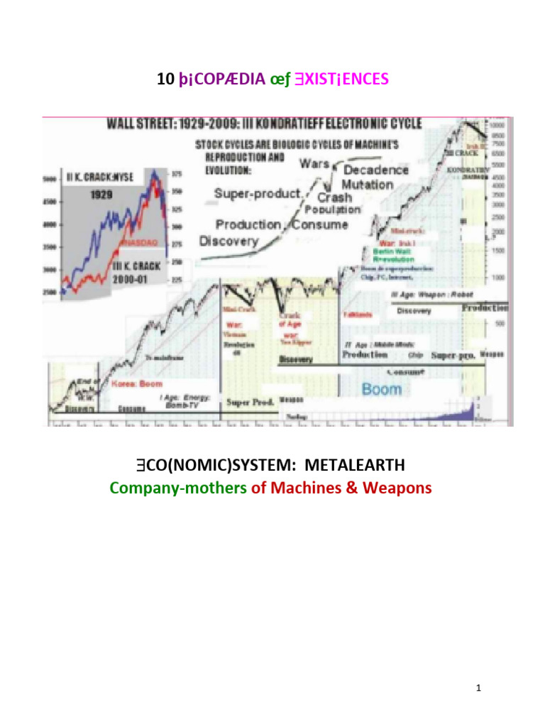 Eco (Nomic) System. Company-Mothers. World War Cycle | PDF | Capitalism ...