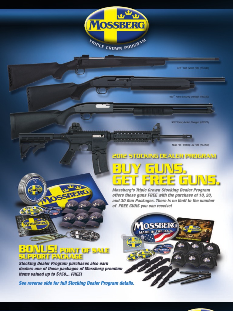 Mossberg Stocking Dealer | Download Free PDF | Shotgun | Firearms