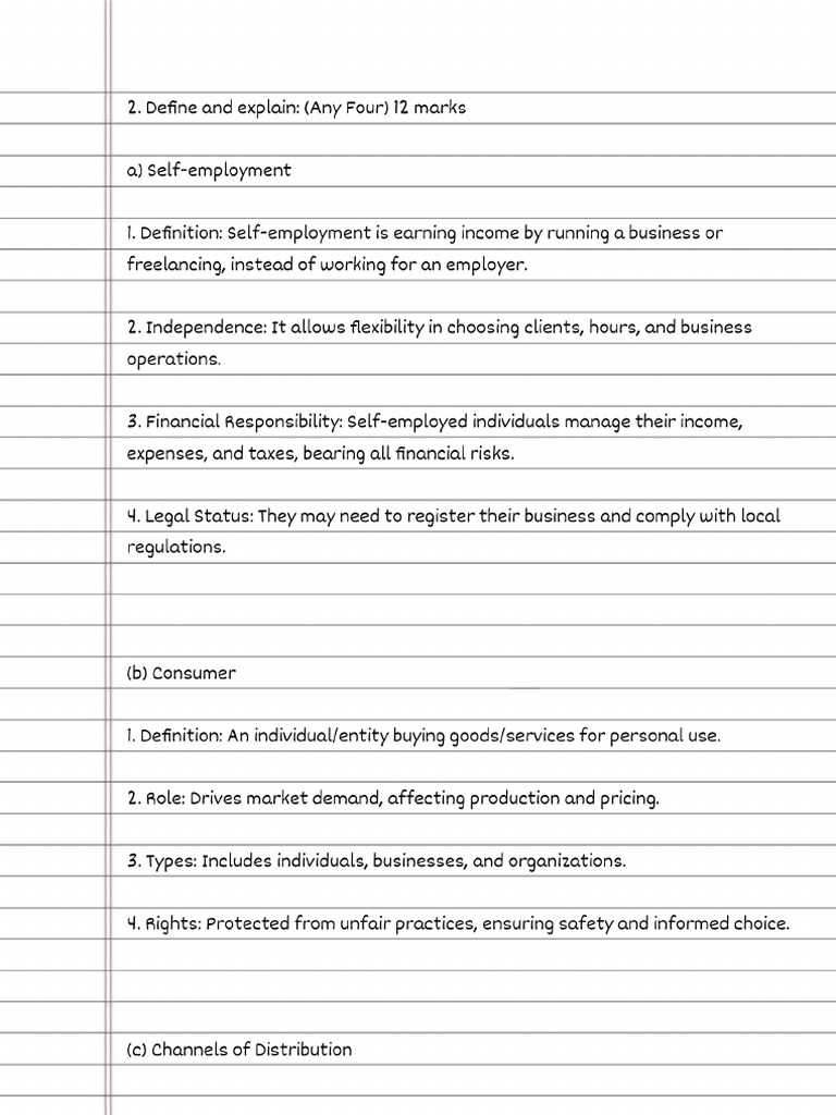 Foundation Course 2019 Board Paper | PDF
