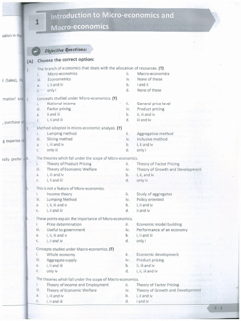 Eco Extra Objectives | PDF
