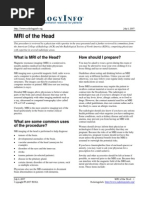 MRI Contraindications for Patient Safety | PDF