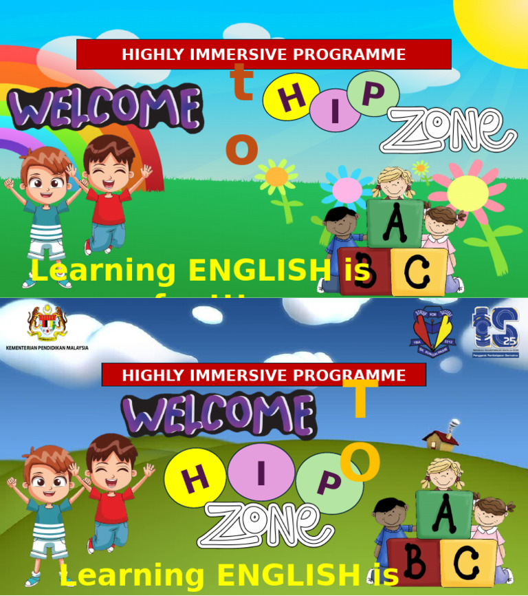 Highly Immersive English Learning Program | PDF