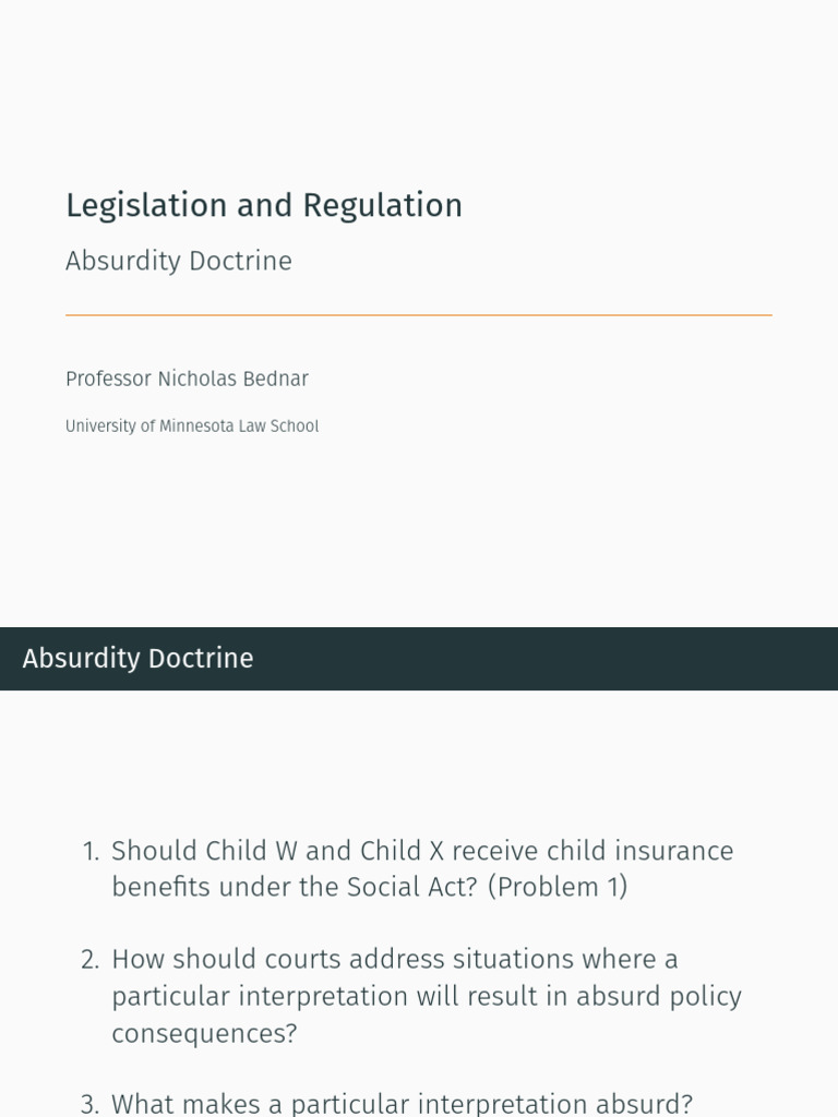 Legislation_and_Regulation_004 | PDF | Statutory Interpretation | Intestacy