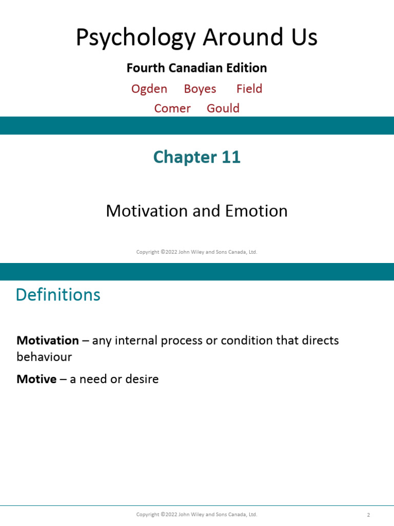 Motivation Theories - PPTX 2 | PDF | Reward System | Motivation