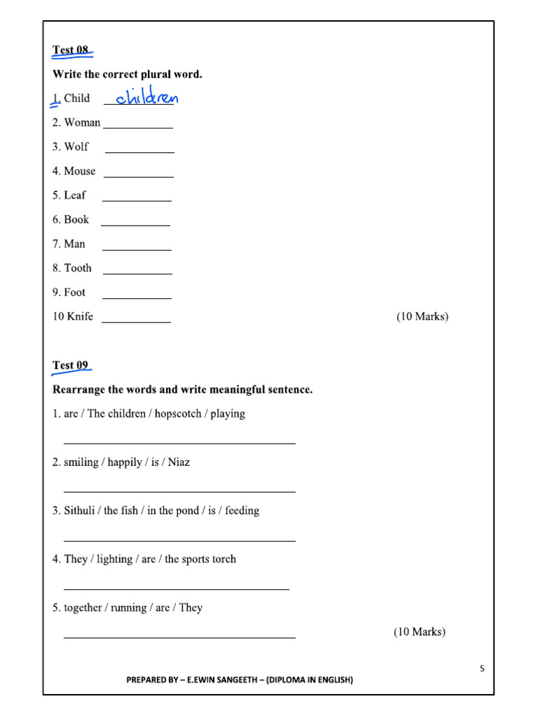 Grade 6 Work | PDF