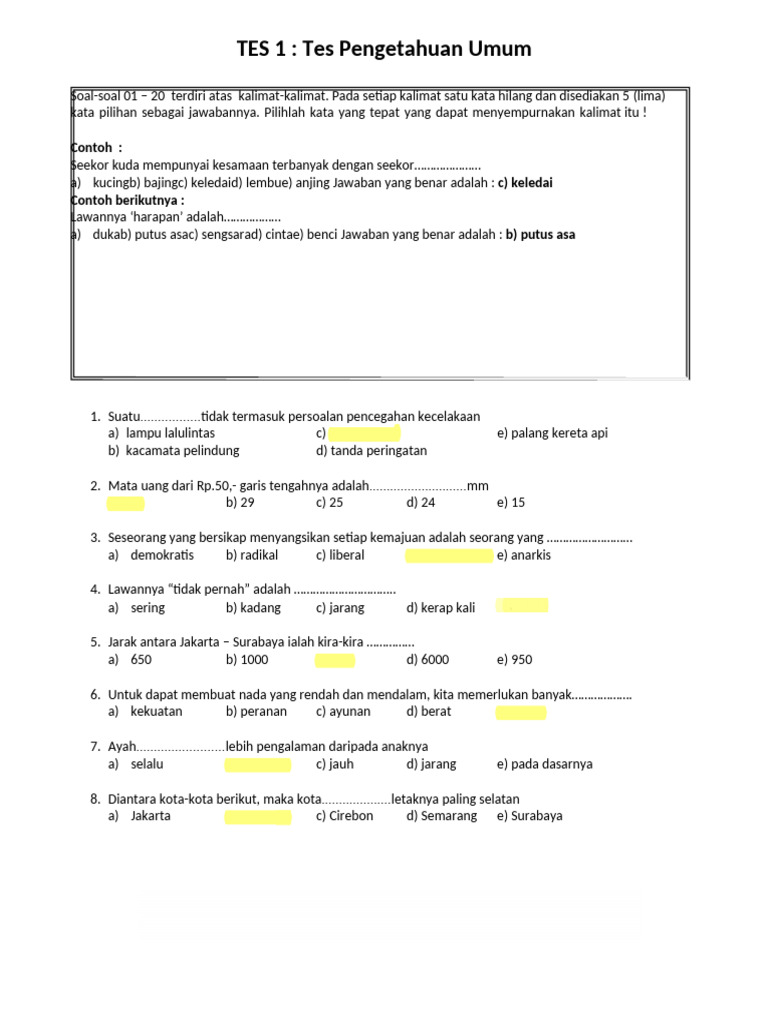 Pembahasan_Soal_IST_PDF | PDF