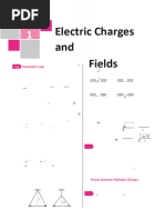 Electrostatics JEE Main PYQs (2002-2024) | PDF | Sphere | Electric Field