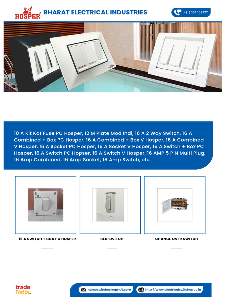 01_BHARAT-ELECTRICAL-INDUSTRIES-Broucher | PDF