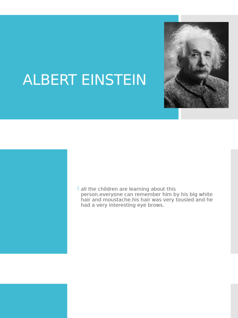 Albert Einstein | PDF