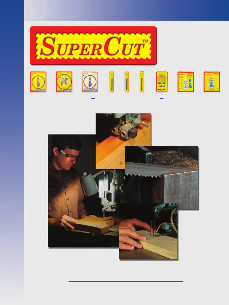 SuperCut Bandsaw Blades Catalog | PDF | Blade | Steel