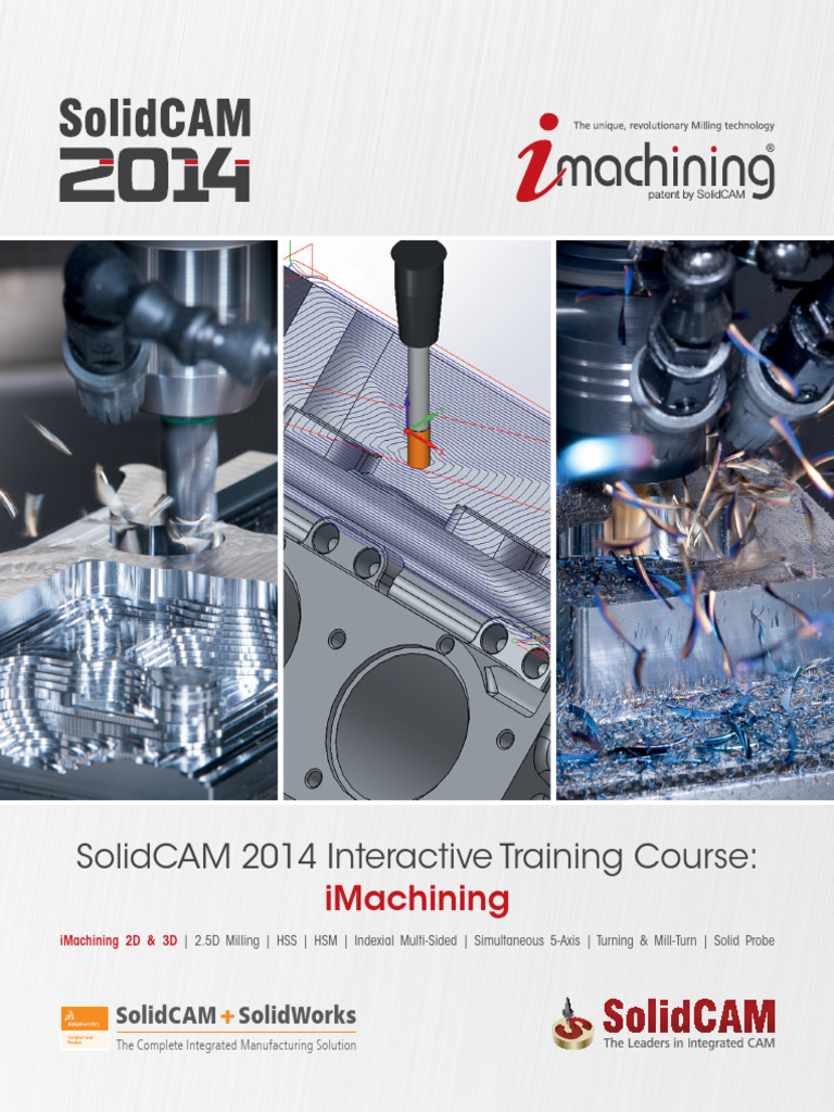 Solidcam 2014 Imachining Training Course PDF Free | PDF | Machining ...
