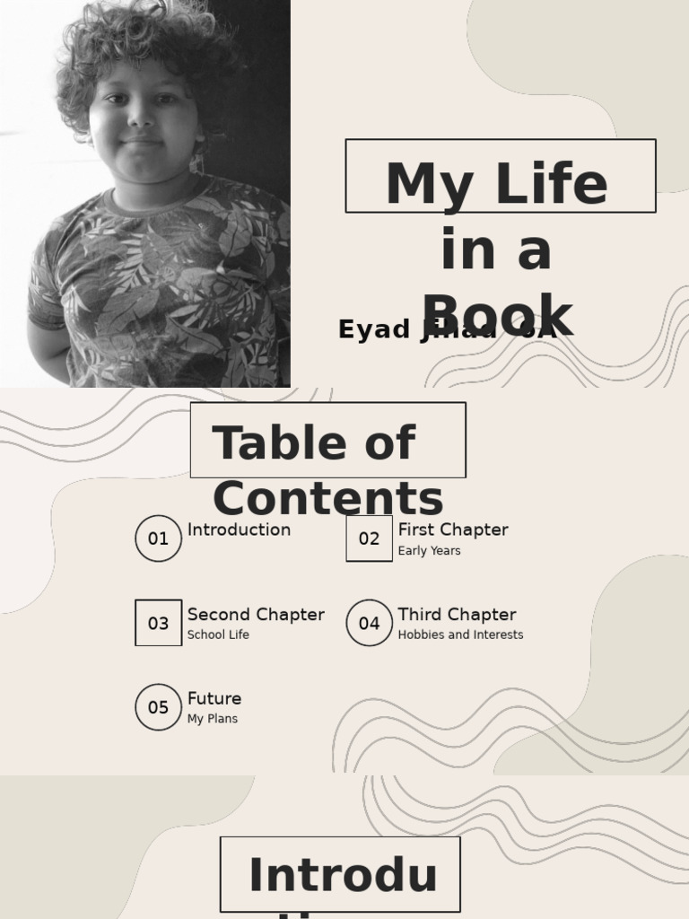 Biography PowerPoint Template by EaTemp | PDF