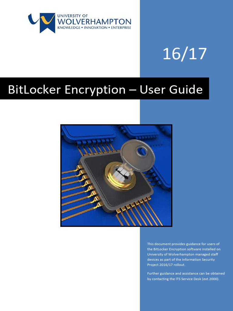 Bitlocker_User_Guide_v011 | PDF | Personal Identification Number ...
