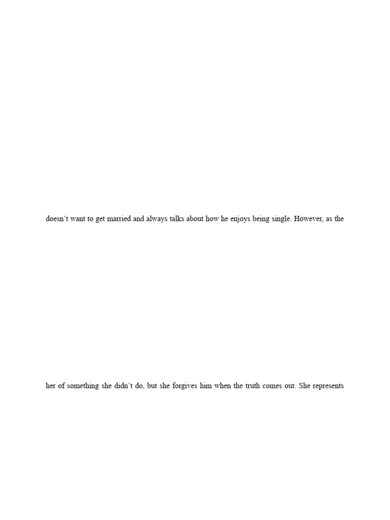 Character Sketches in Much Ado | PDF | Much Ado About Nothing