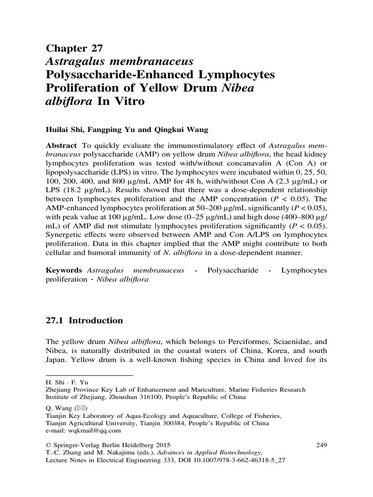 099-Chapter 27 Astragalus Membranaceus Polysaccharide-Enhanced ...
