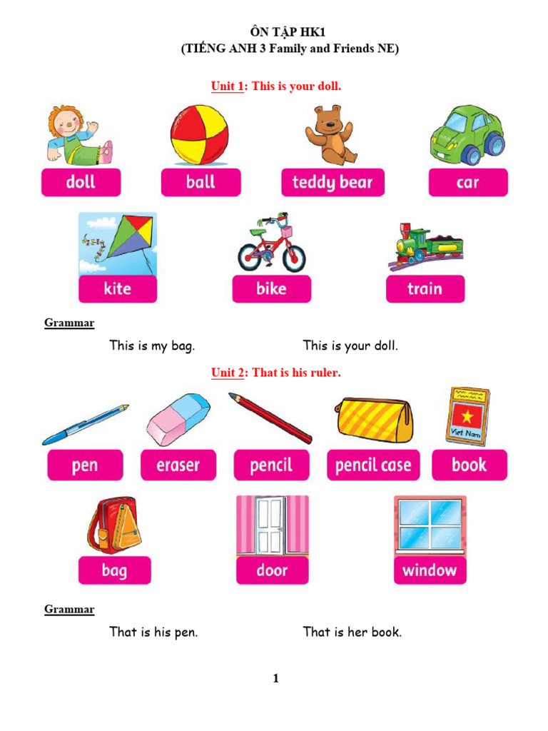 Review FF3- HK1 (24-25) | PDF