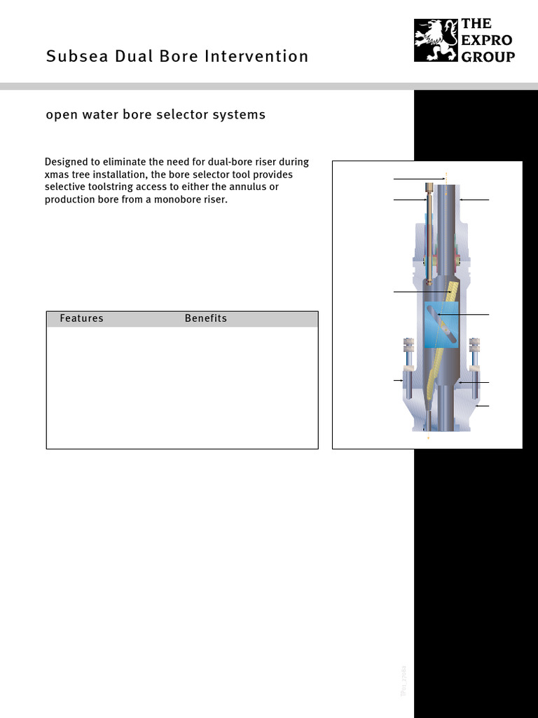 Subsea Dualbore Intervention Systems-Open Water Bore Selector Systems ...