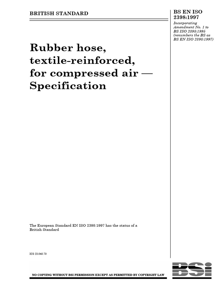 BS_EN_ISO__2398;1997 | PDF | International Organization For Standardization