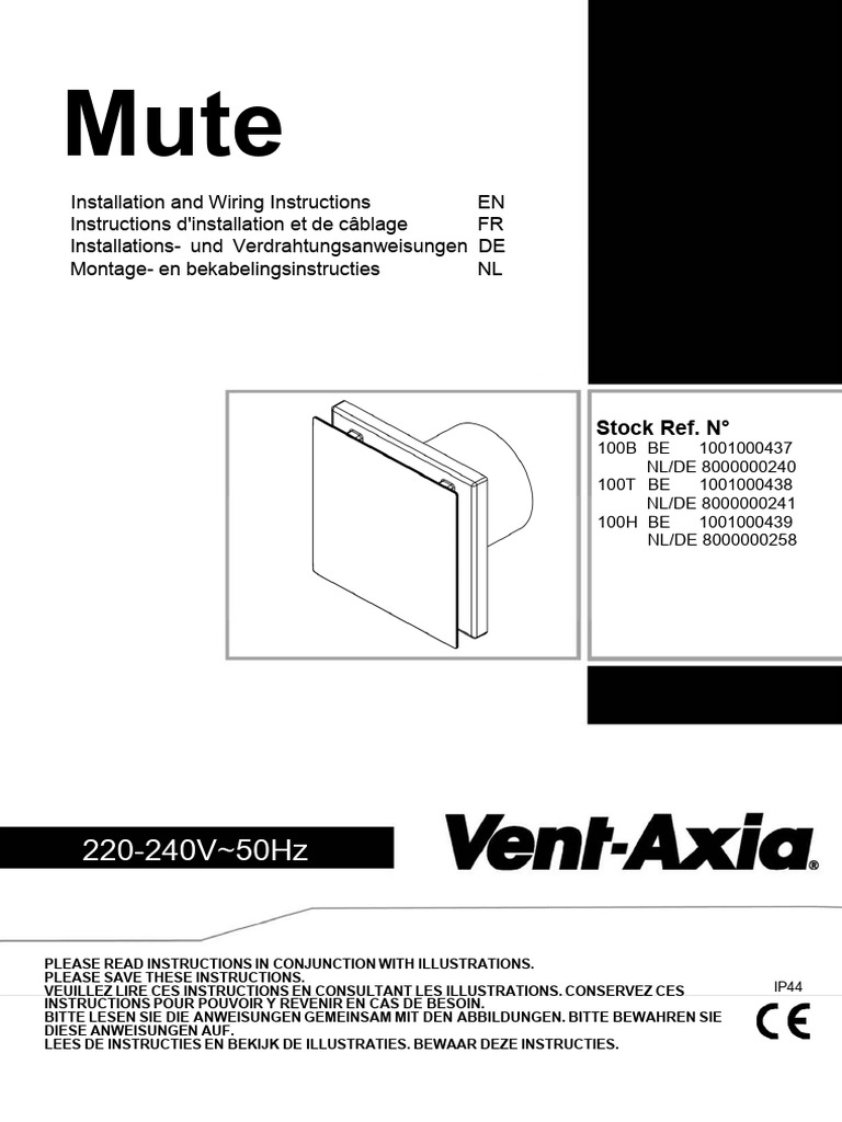 Mute Manual Ml | PDF | Screw | Electrical Wiring