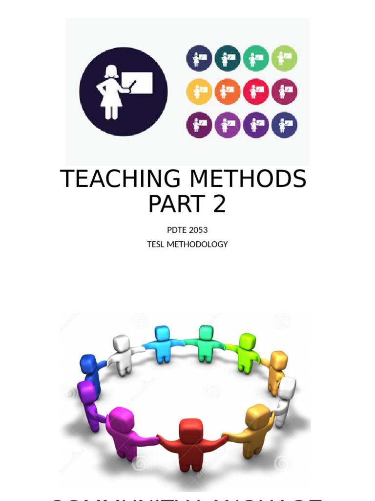 TEACHING METHODS Part 2 | PDF | Learning | Teachers