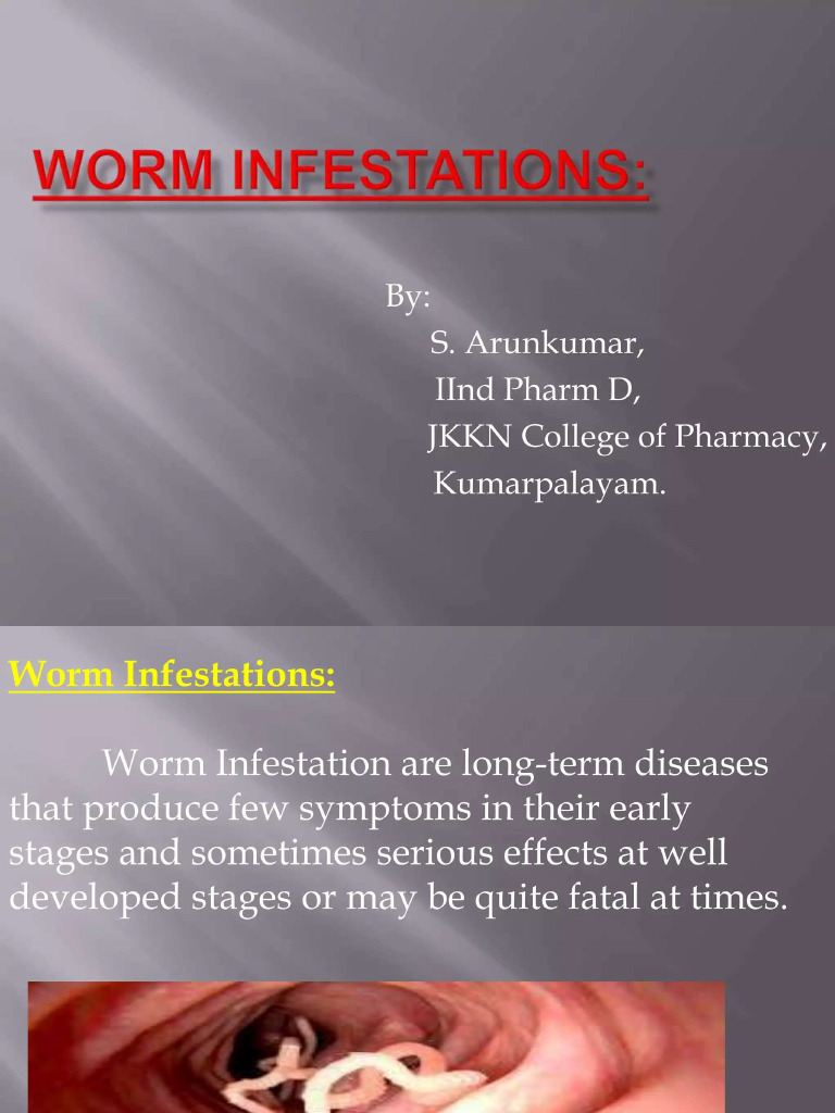 Worminfestation | PDF