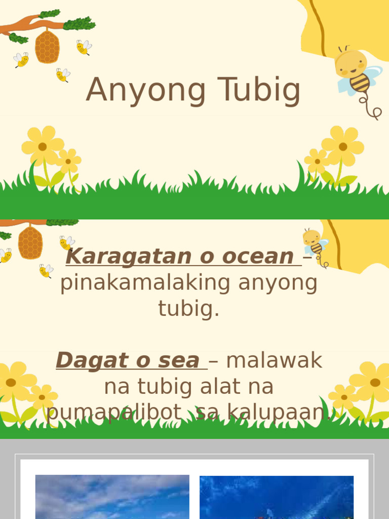 Anyong Tubig | PDF