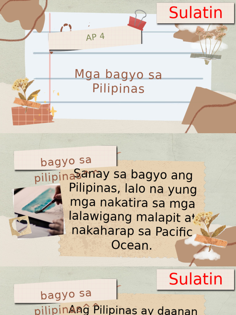 Mga Bagyo Sa Pilipinas | PDF