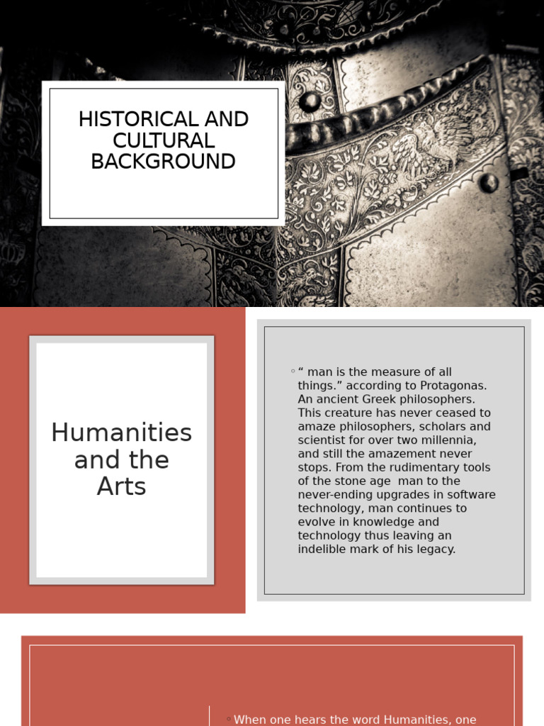 Lecture 1 Historical and Cultural Background | PDF | The Arts | Aesthetics