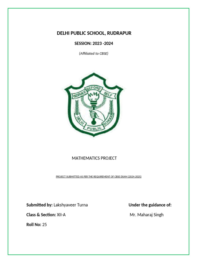 Matrix Project | PDF | Matrix (Mathematics) | Mathematical Objects