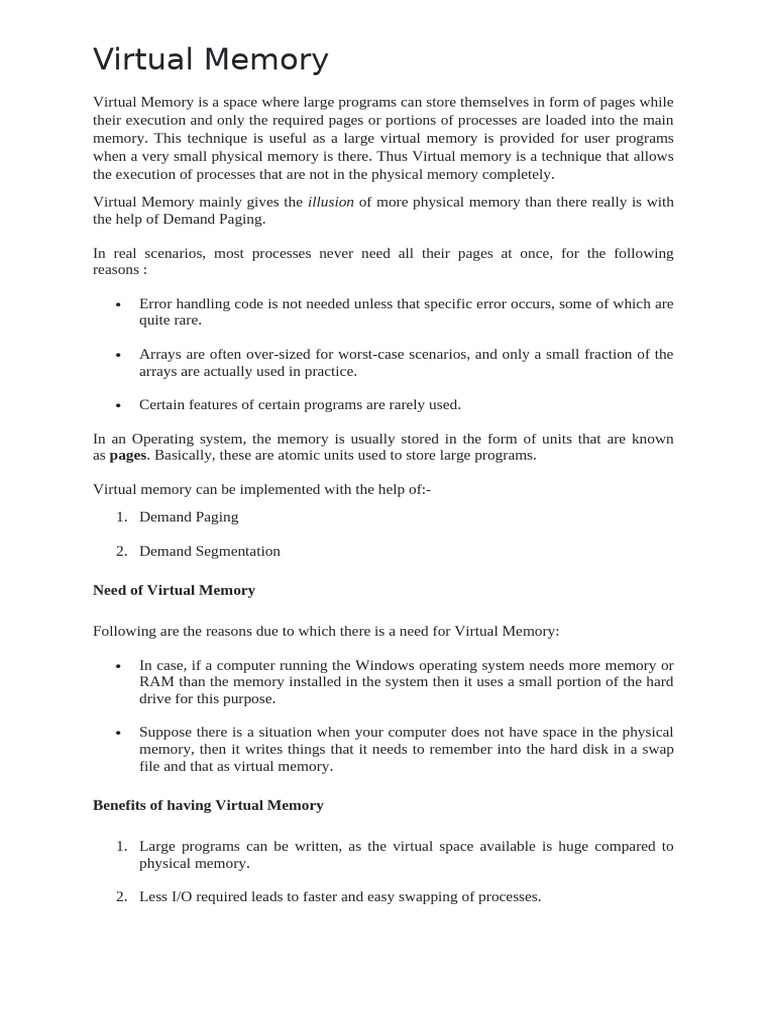 unit-4_os | PDF | Computer Data Storage | Process (Computing)